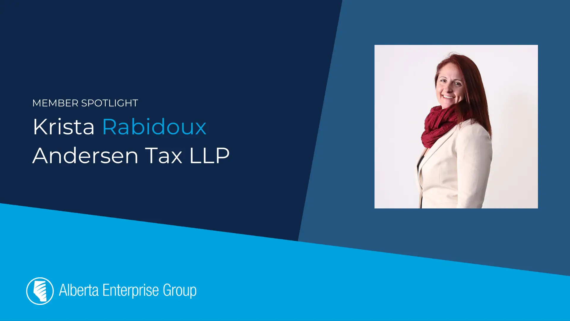 Member Spotlight: Krista Rabidoux, Andersen Tax LLP - Alberta ...