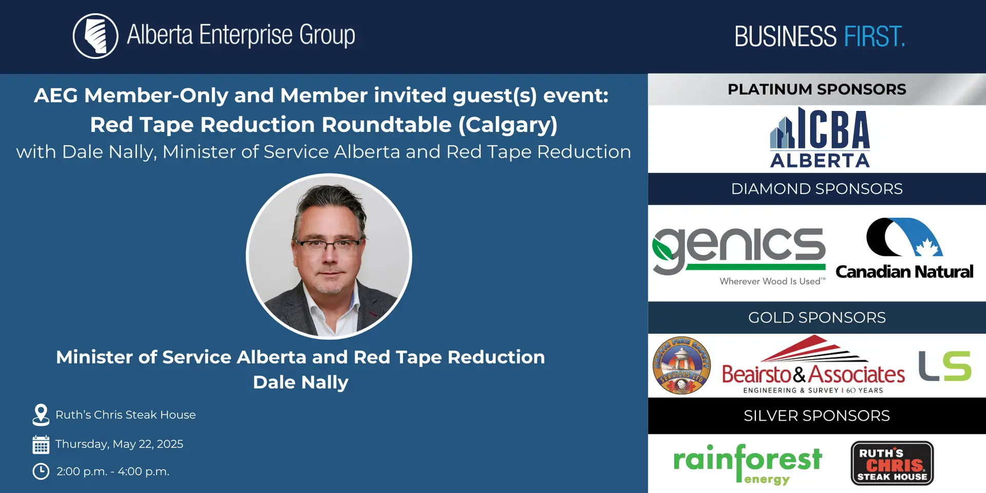 AEG Member-Only and Member-invited guest(s) event: Red Tape Reduction ...