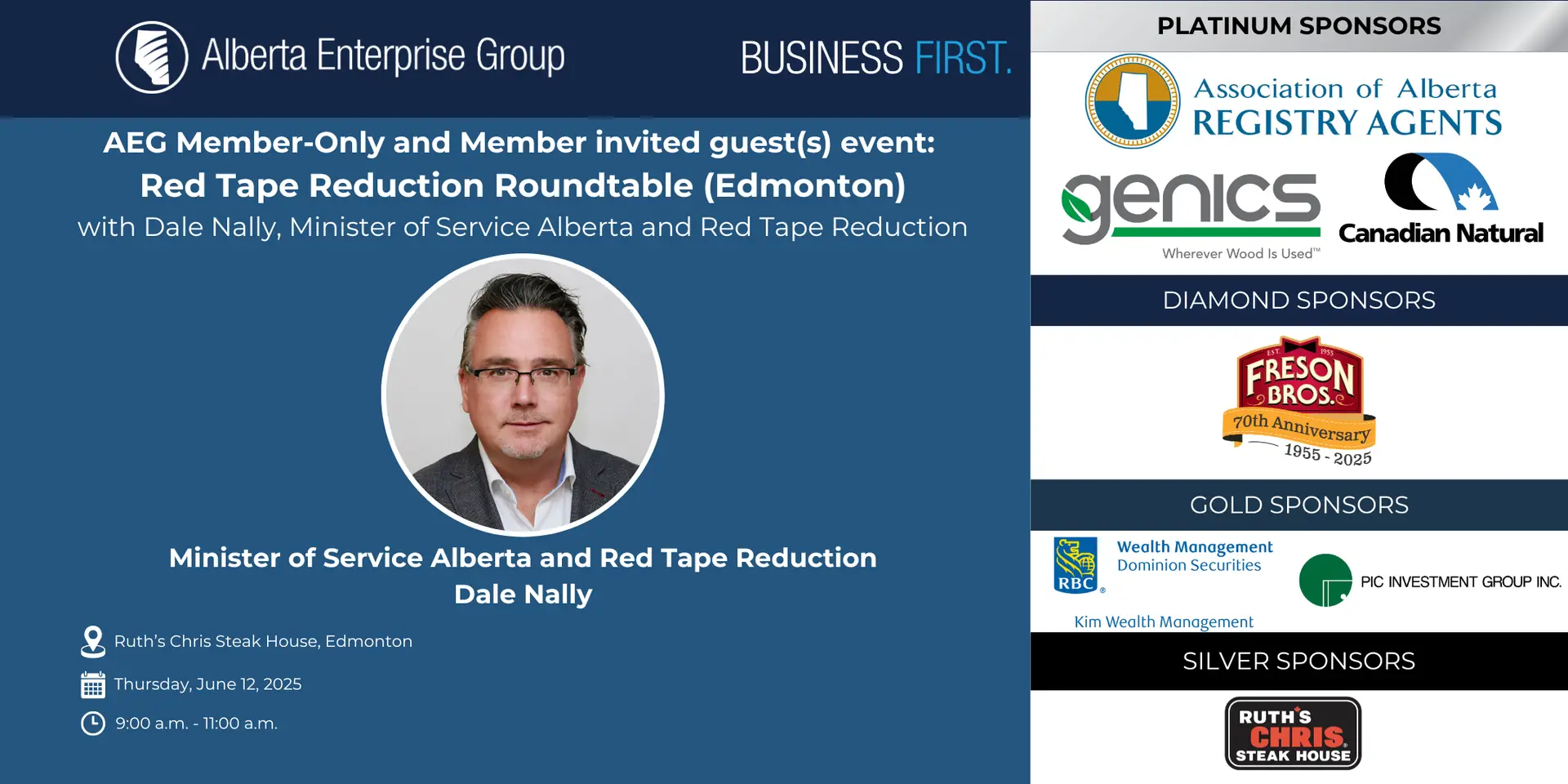 AEG Member-Only and Member-invited guest(s) event: Red Tape Reduction ...