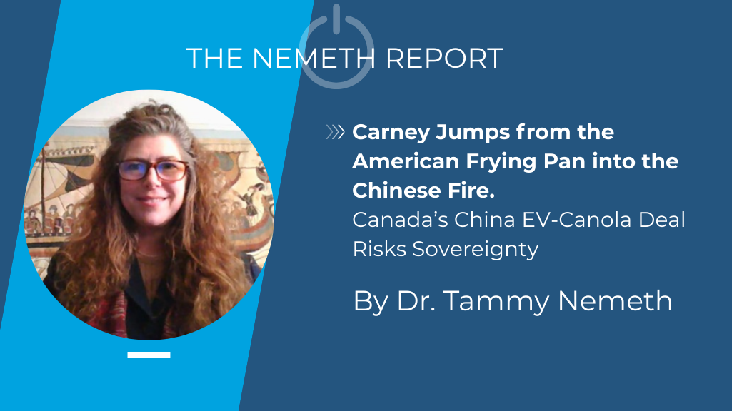 Dr. Tammy Nemeth: Carney Jumps from the American Frying Pan into the ...